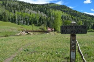 Geyser Spring Colorado Hike Guide - Virtual Sherpa