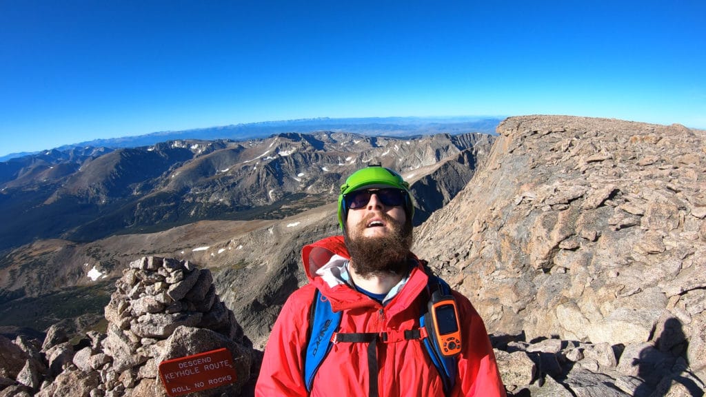 Longs Peak Keyhole Route Map